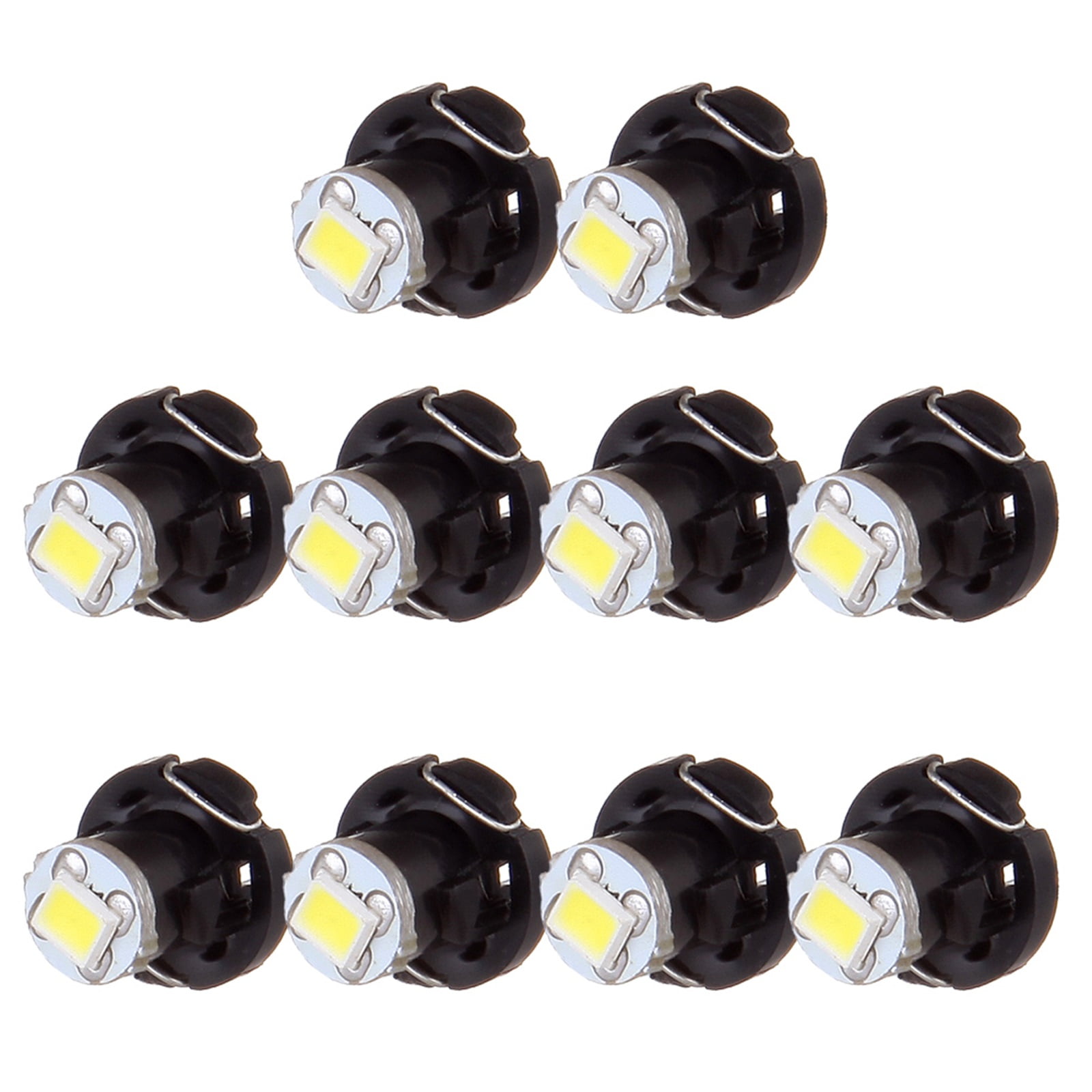 SCITOO 10 Pcs T4.2 Neo Wedge Halogen Light Bulbs Instrument Gauge ...