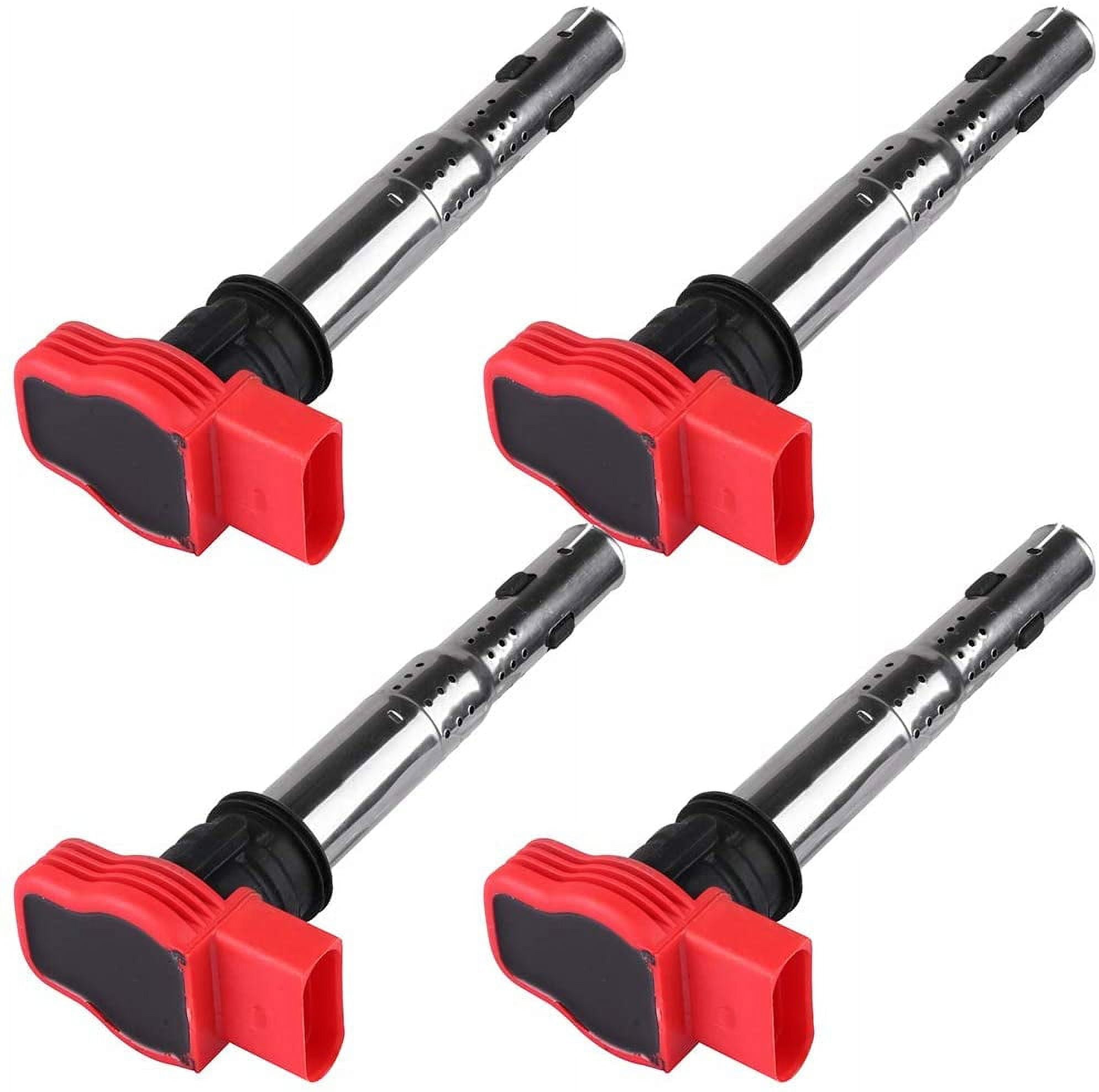 SCITOO 100% New 4pcs Ignition Coil Set Compatible with Aud-i Porsch-e ...