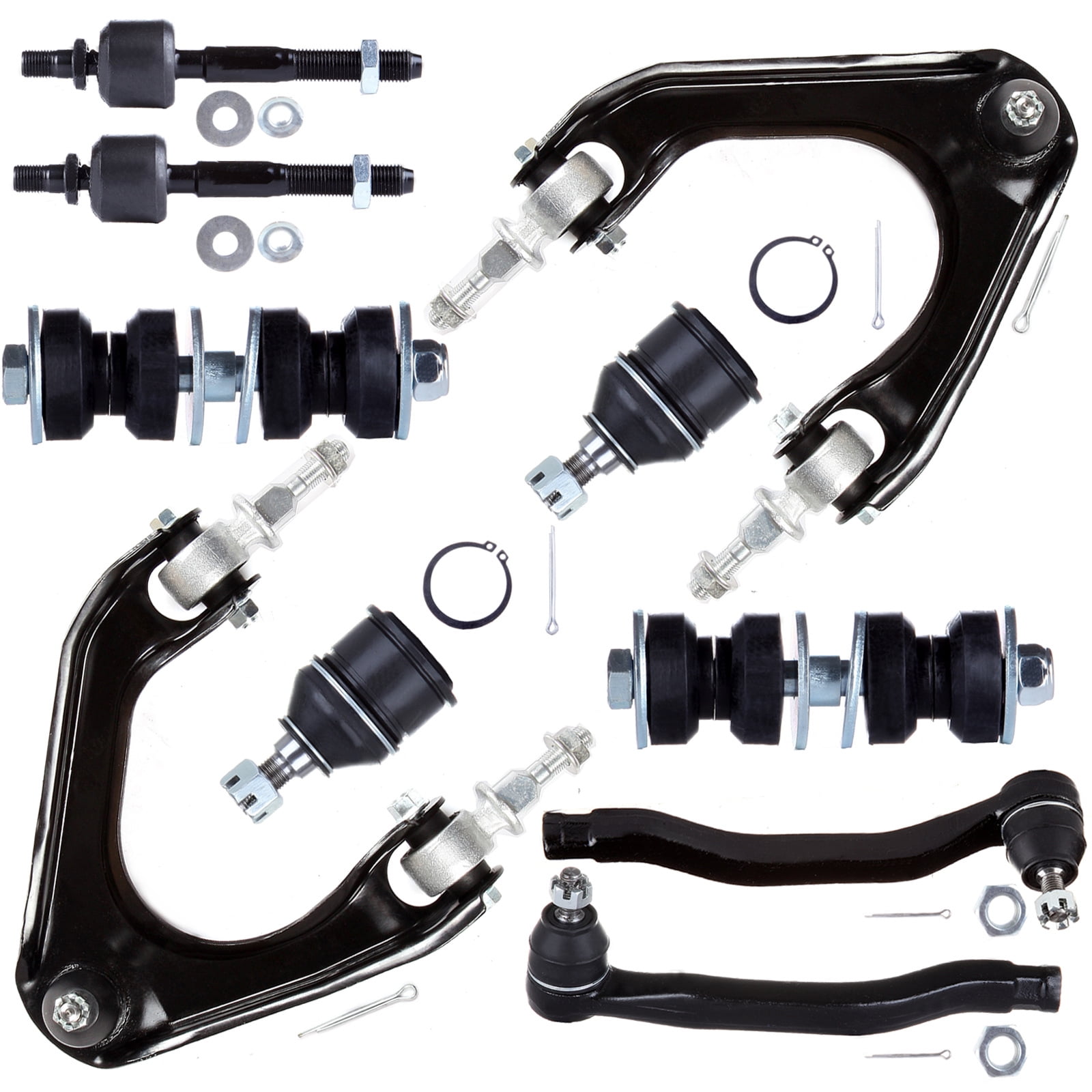 SCITOO 10Pcs Front Suspension Kit - Upper Control Arm And Ball Joint ...