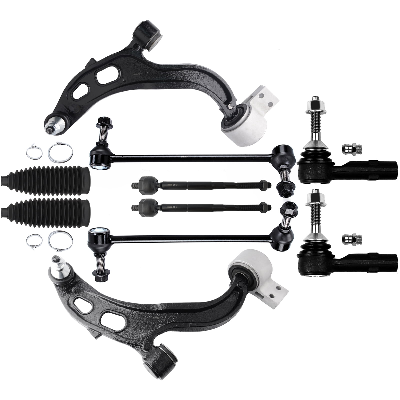 SCITOO 10pcs Front Suspension Kit Lower Control Arm with Ball Joint fit ...