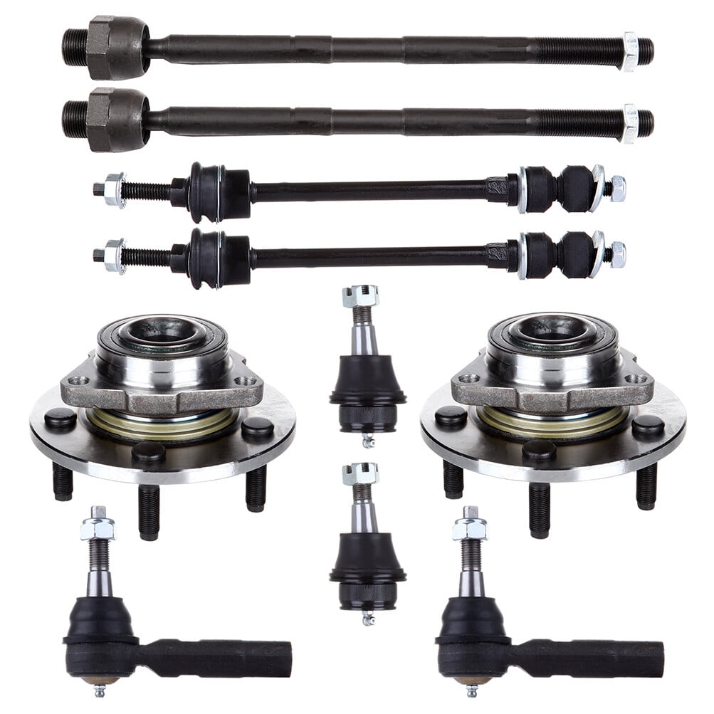 SCITOO 10pcs Suspension Kit 2 Front Lower Ball Joint 2 Sway Bar 2 Outer ...