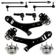 SCITOO 10pcs Suspension Kit 2 Front Lower Control Arm And Ball Joint ...
