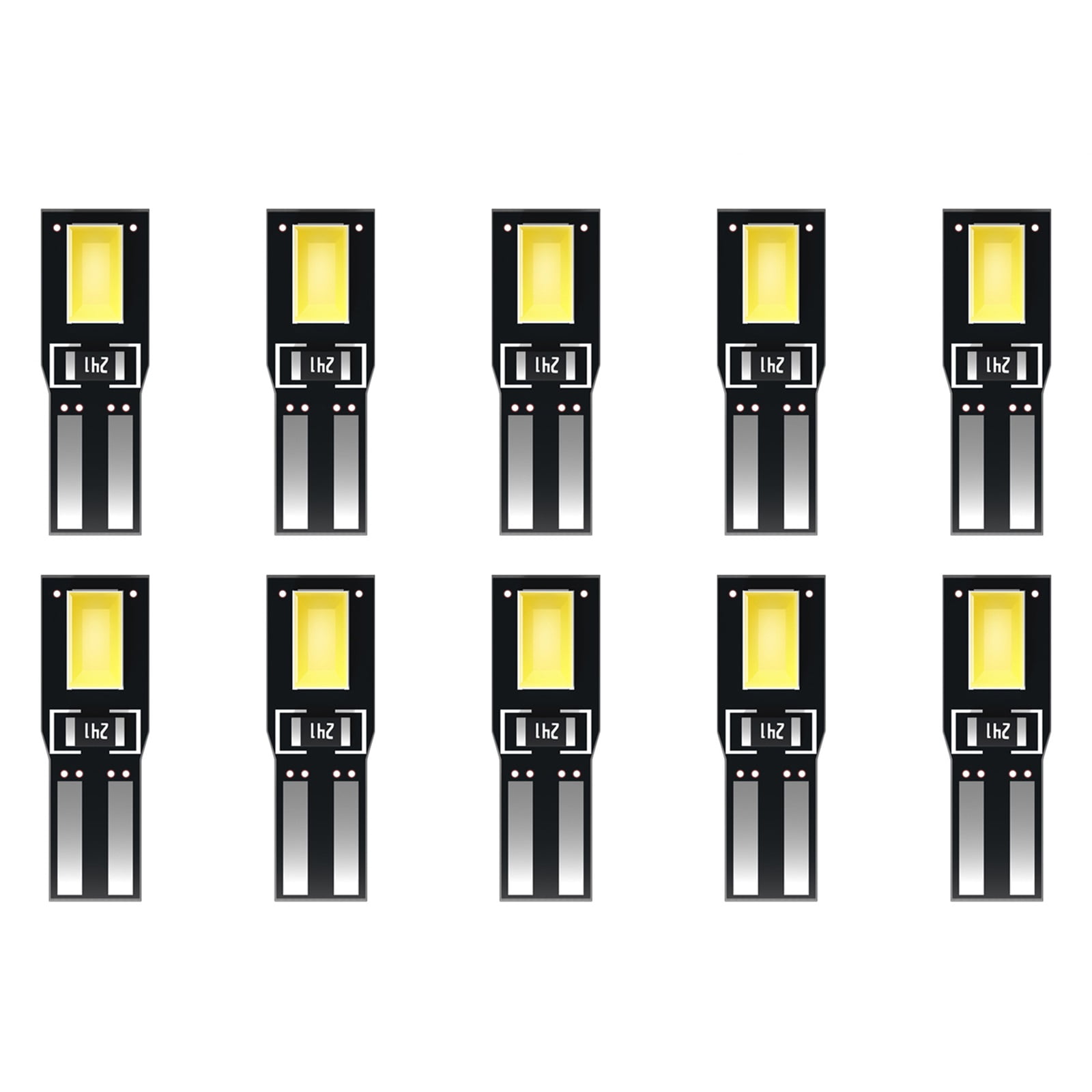 SCITOO 10x Instrument Cluster Dash Panel Lights T5-2-SMD-White For ...
