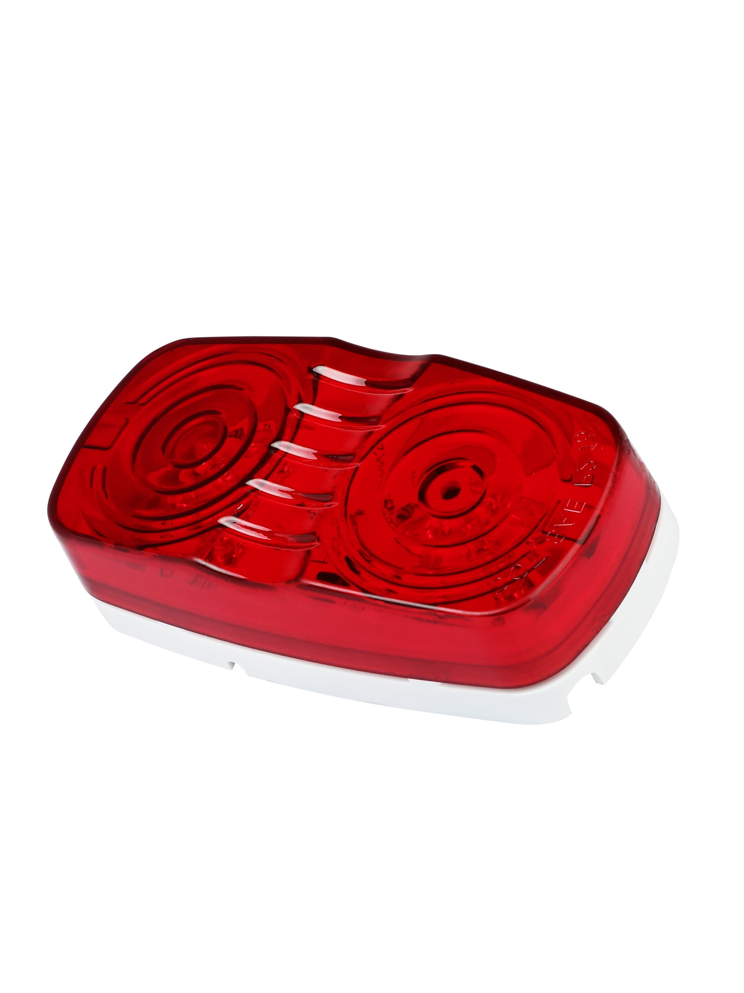 SCITOO 12 Led Red Light Rectangle Double Bullseye Led Marker Lights For ...