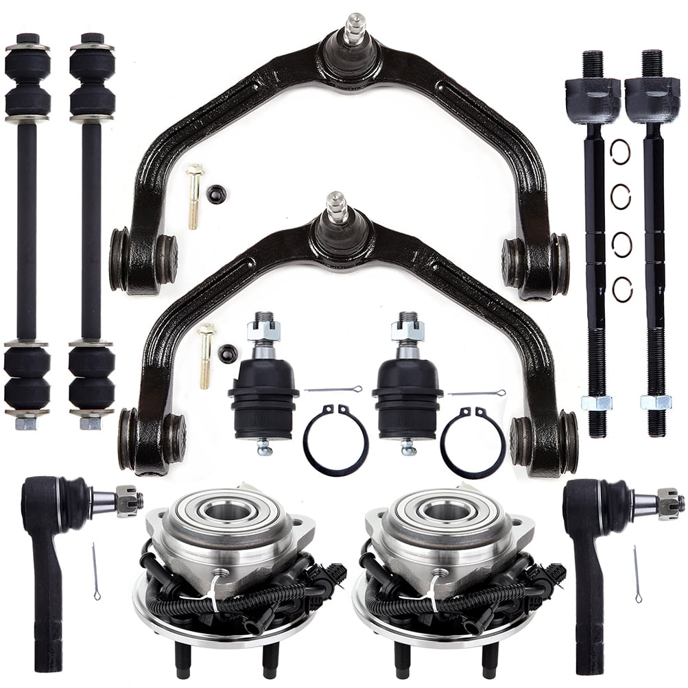 SCITOO 12pcs Front Suspension Kit Wheel Hub Upper Control Arm with Ball ...