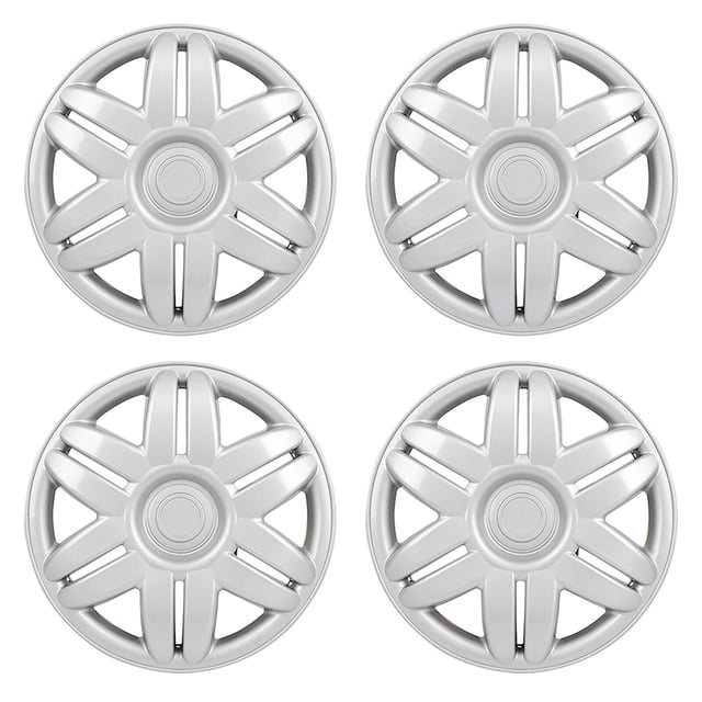 SCITOO 13 Inch Hubcap Auto Tire Replacement Exterior Cap OEM Steel ...