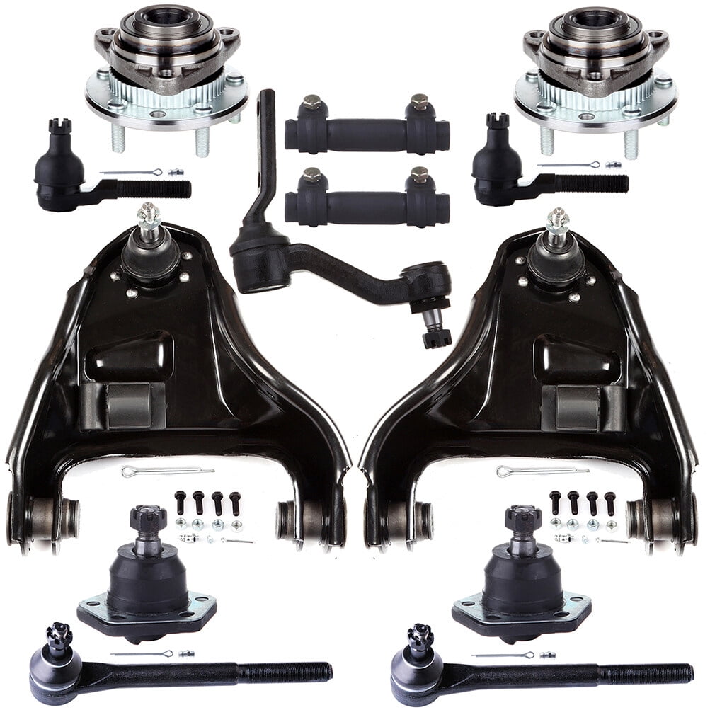SCITOO 13pcs Front Upper Control Arm And Ball Joints Idler Arm Tie Rod ...