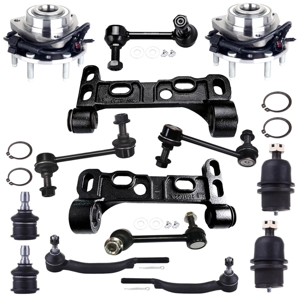 SCITOO 14pcs Suspension Kit Lower Control Arm Support Bracket Wheel Hub ...