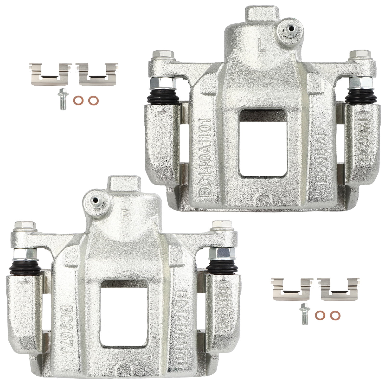 SCITOO 18B5540 18B5541 Rear Left & Right Disc Brake Calipers Assembly w ...