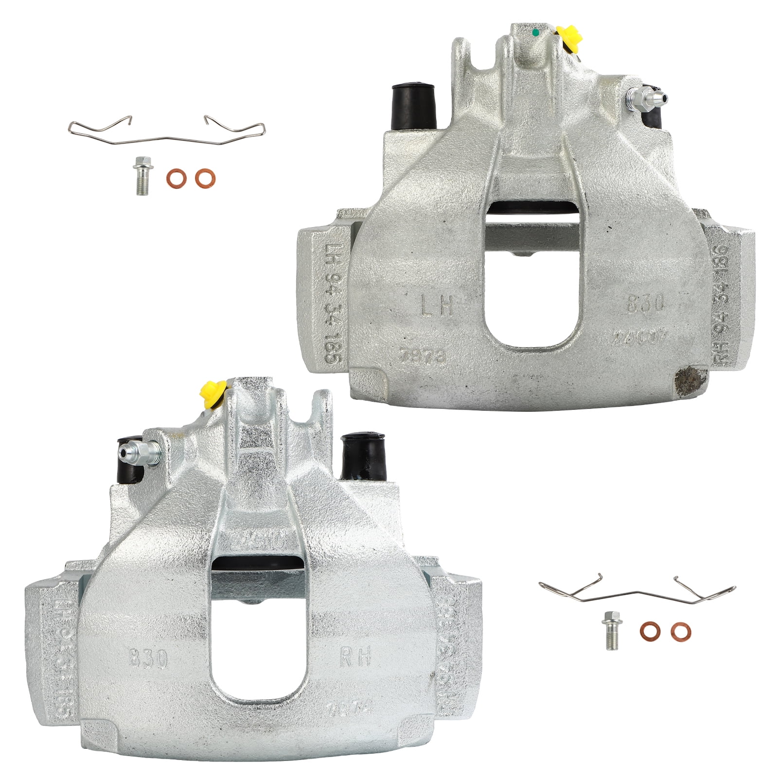 SCITOO 19B2590A 19B2591A Front Brake Calipers Fit For Volvo For S60 ...