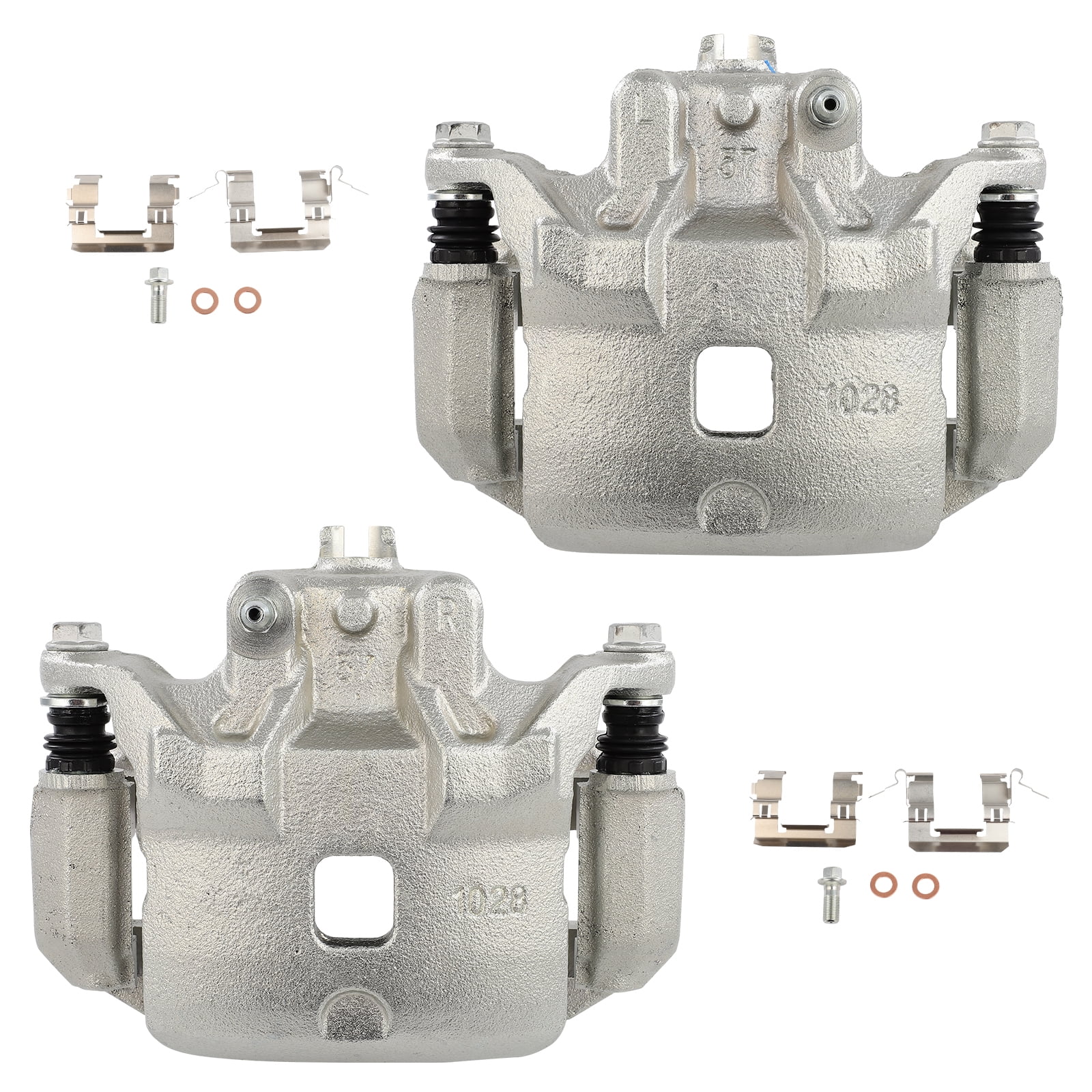 SCITOO 19B3306 19B3307 Front Left & Right Disc Brake Calipers Assembly ...