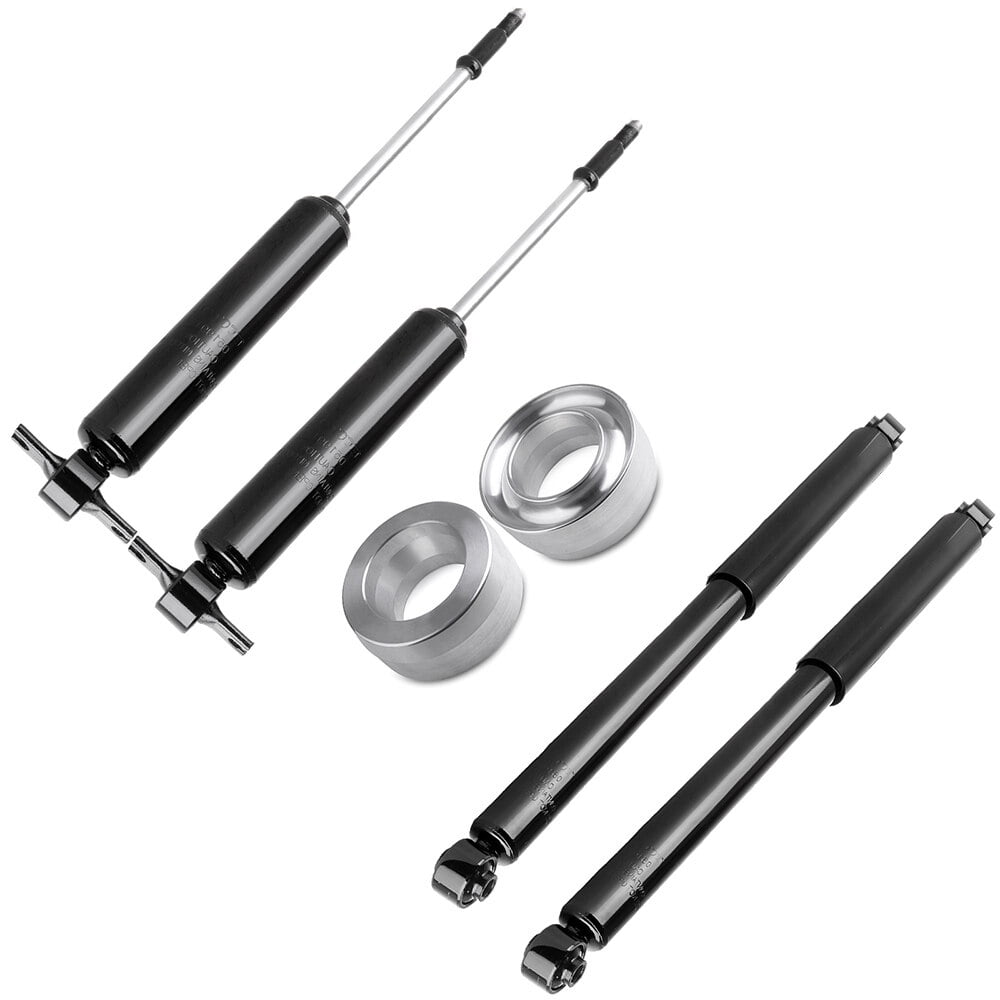 SCITOO 2.5" Leveling Lift KIT+ 2x Front 2x Rear Shock Absorbers Strut ...