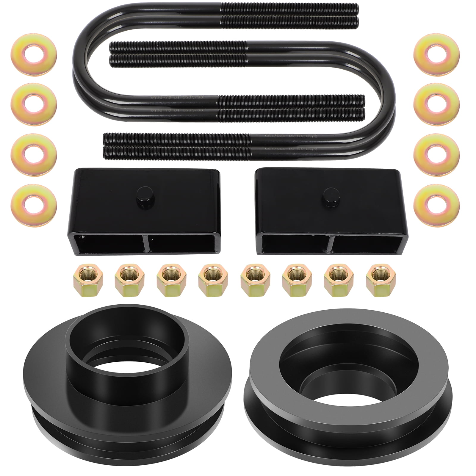 SCITOO 2.5 inch Front 2" Rear Leveling Lift Kit 2002-2008 For Dodge Ram ...
