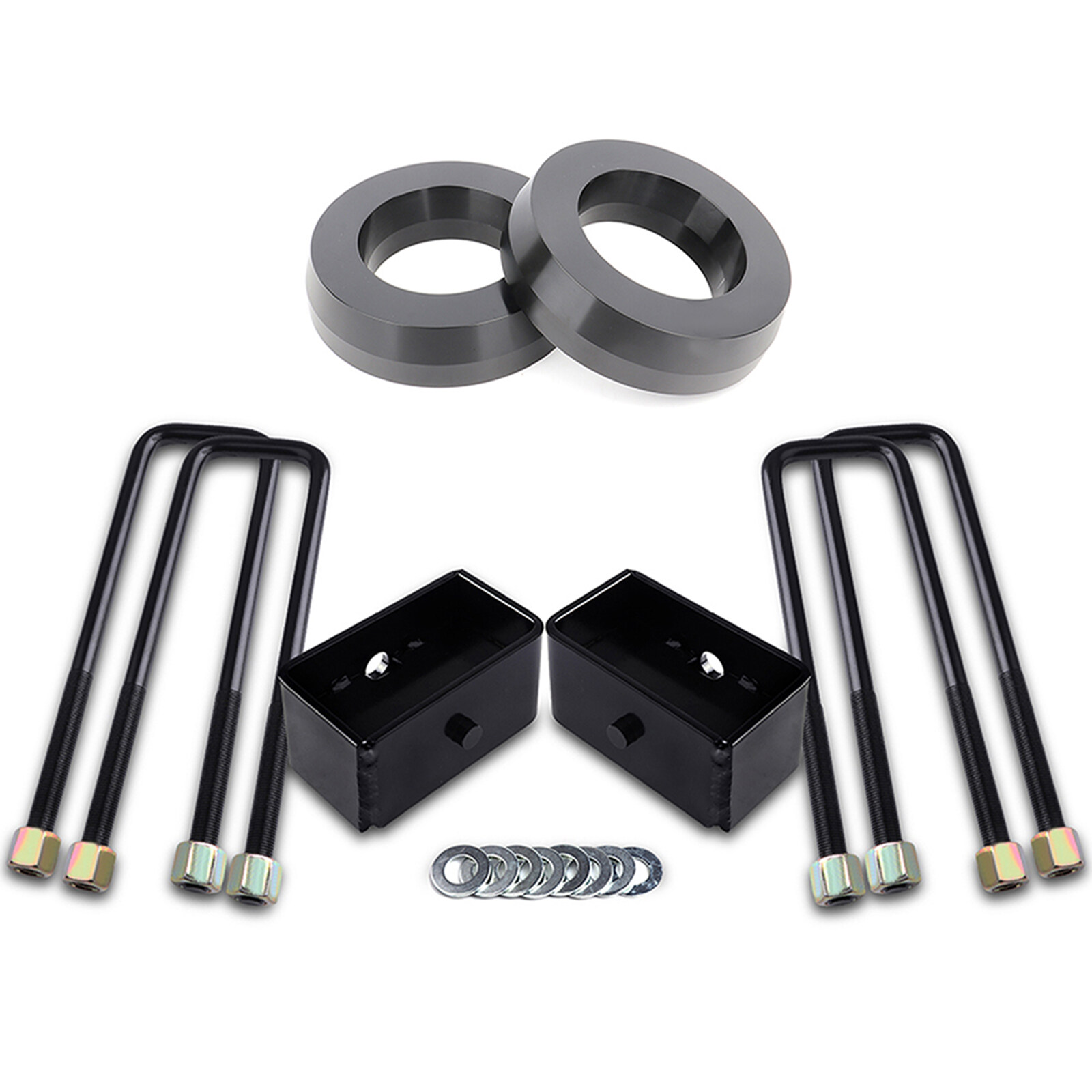 SCITOO 2 inch Front 3 inch Rear Leveling lift kit for Chevrolet 1999-2006 Lift Strut Spacer ...