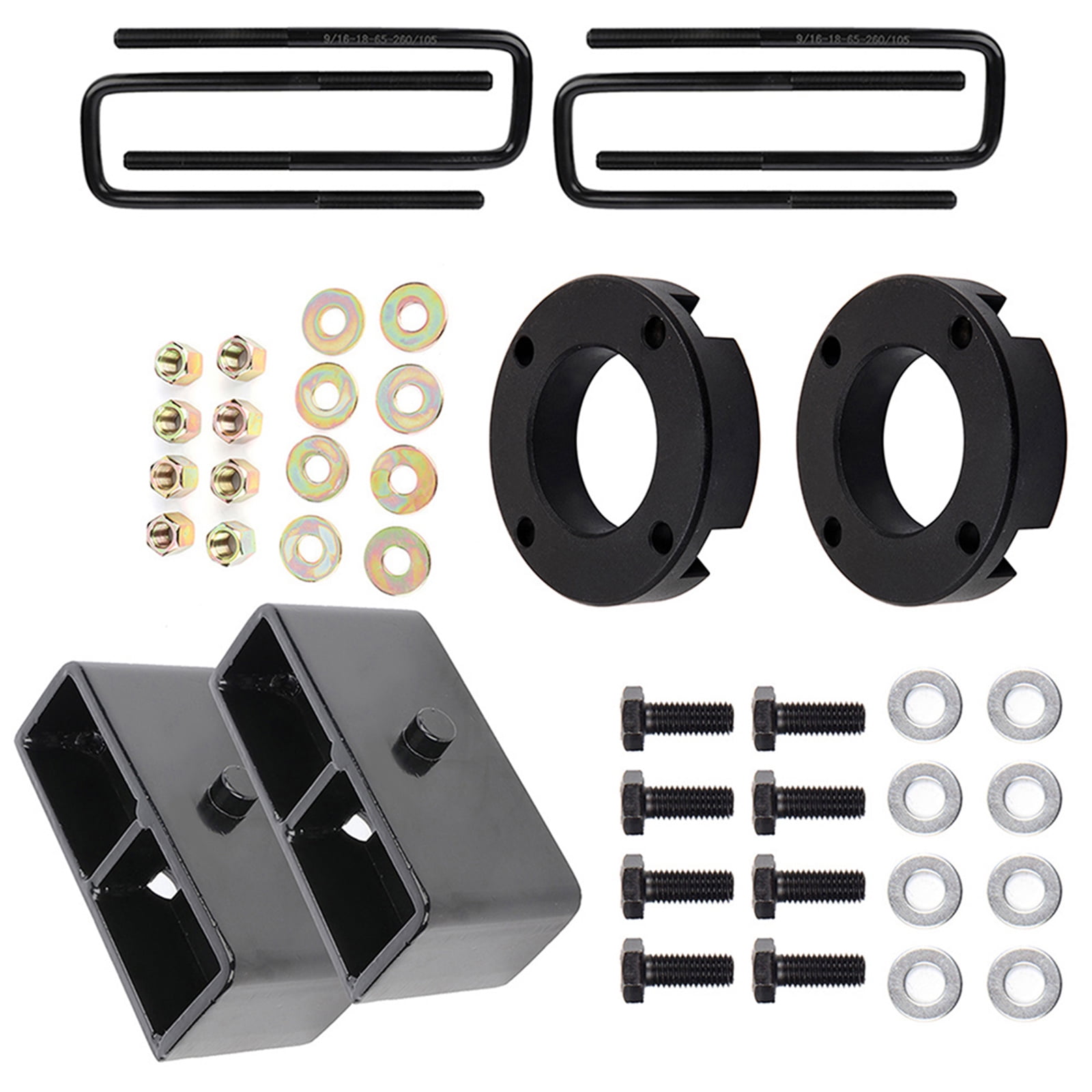 SCITOO 2 inch Front 2 inch Rear Leveling lift kit for Toyota 2007-2018 ...