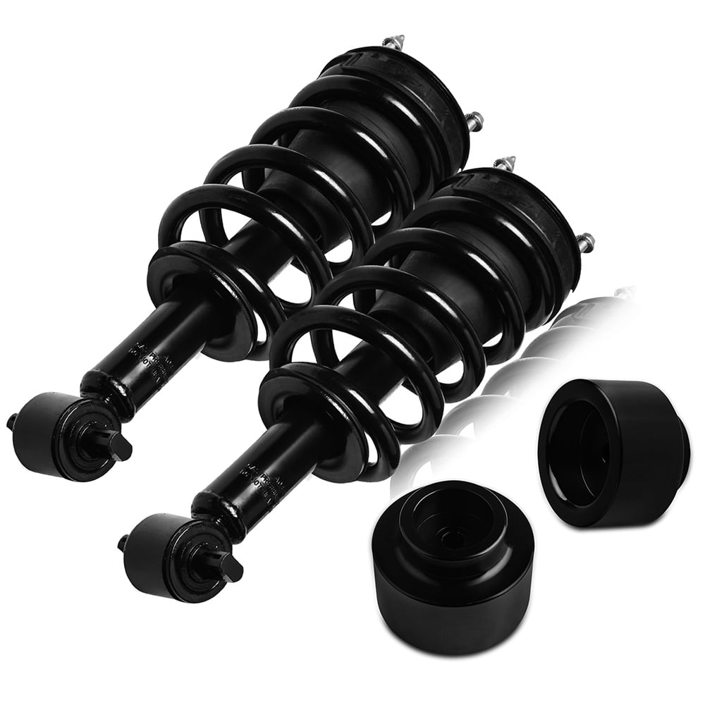 SCITOO 2 inch Rear Leveling Lift Kit + Complete Struts Assembly Front ...