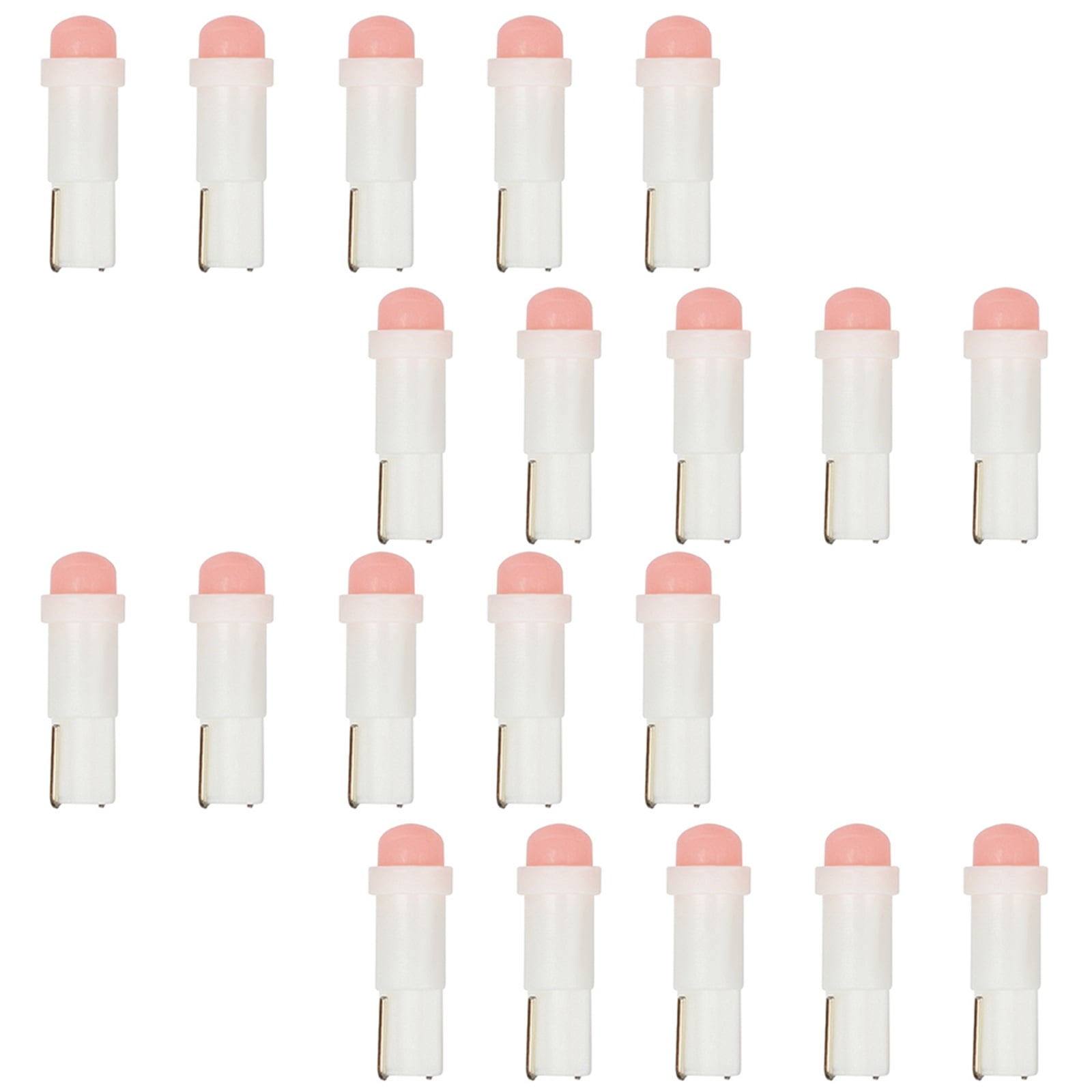 SCITOO 20x Instrument Cluster Dash Panel Lights T5 Pink -12V/24V-20MA ...