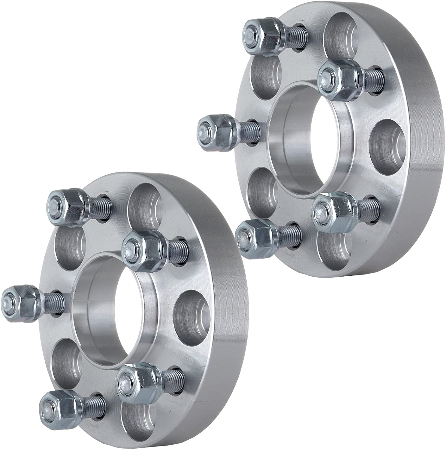 SCITOO 2Pcs 5x4.5 Wheel Spacers 1 inch Thread Pitch 12x1.5 Hub Bore 64 ...