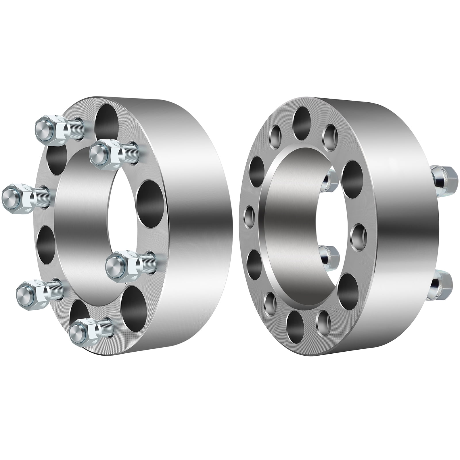 SCITOO 2X 2 inch 6 Lug Wheel Spacers 50mm 6x5.5 to 6x5.5 with 12x1.25 ...