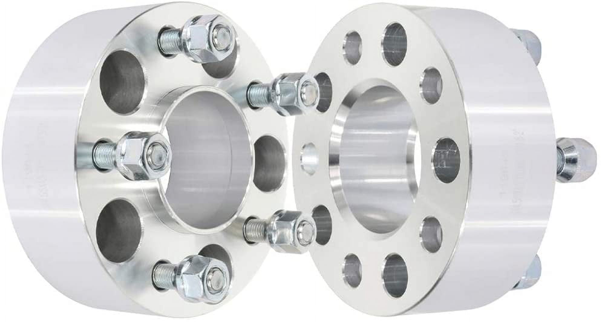 SCITOO 2X 2 inch hubcentric Wheel Spacers 5 Lug 5x4.5 to 5x4.5 12x1.5 ...