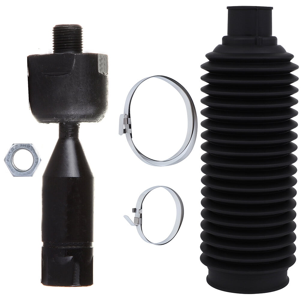 SCITOO 2pcs Front Suspension Kit Inner Tie Rod End w/Steering Boot Fit ...