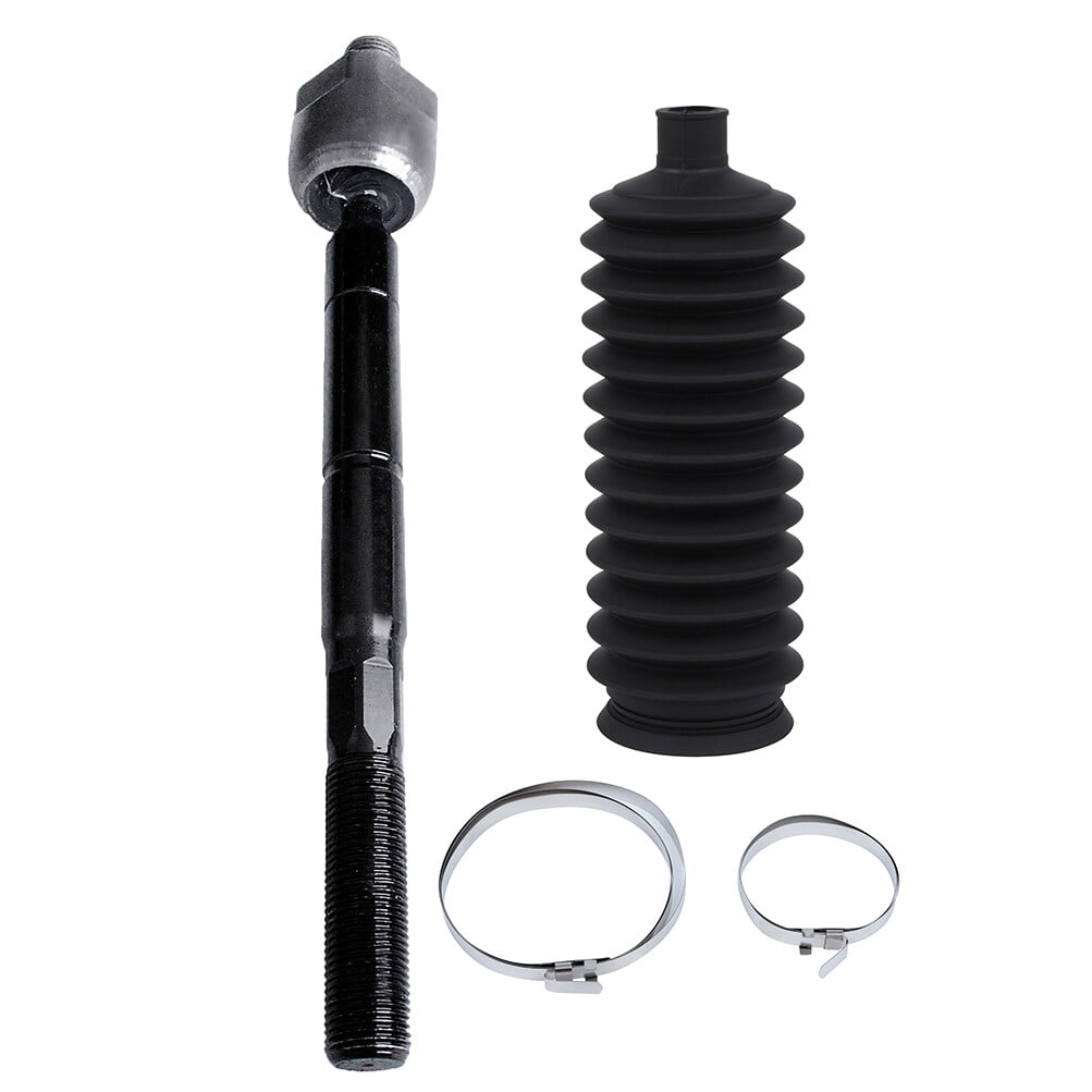 SCITOO 2pcs Front Suspension Kit Inner Tie Rod End w/Steering Boot Fit ...