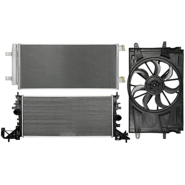 SCITOO 30033 Condenser 13620 Radiator 624140,GM3115303 Radiator Cooling ...