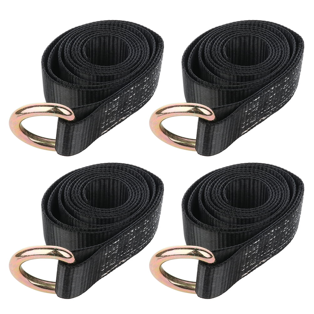 SCITOO 3300 lbs 2 inch x 8 feet Lasso Strap w/ O-Ring Auto Tie Down ...
