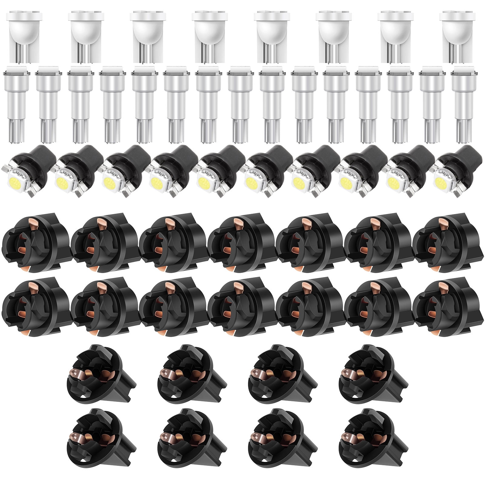 SCITOO 38Pcs Dash Light Bulbs Instrument Gauge Cluster Light Kits for ...