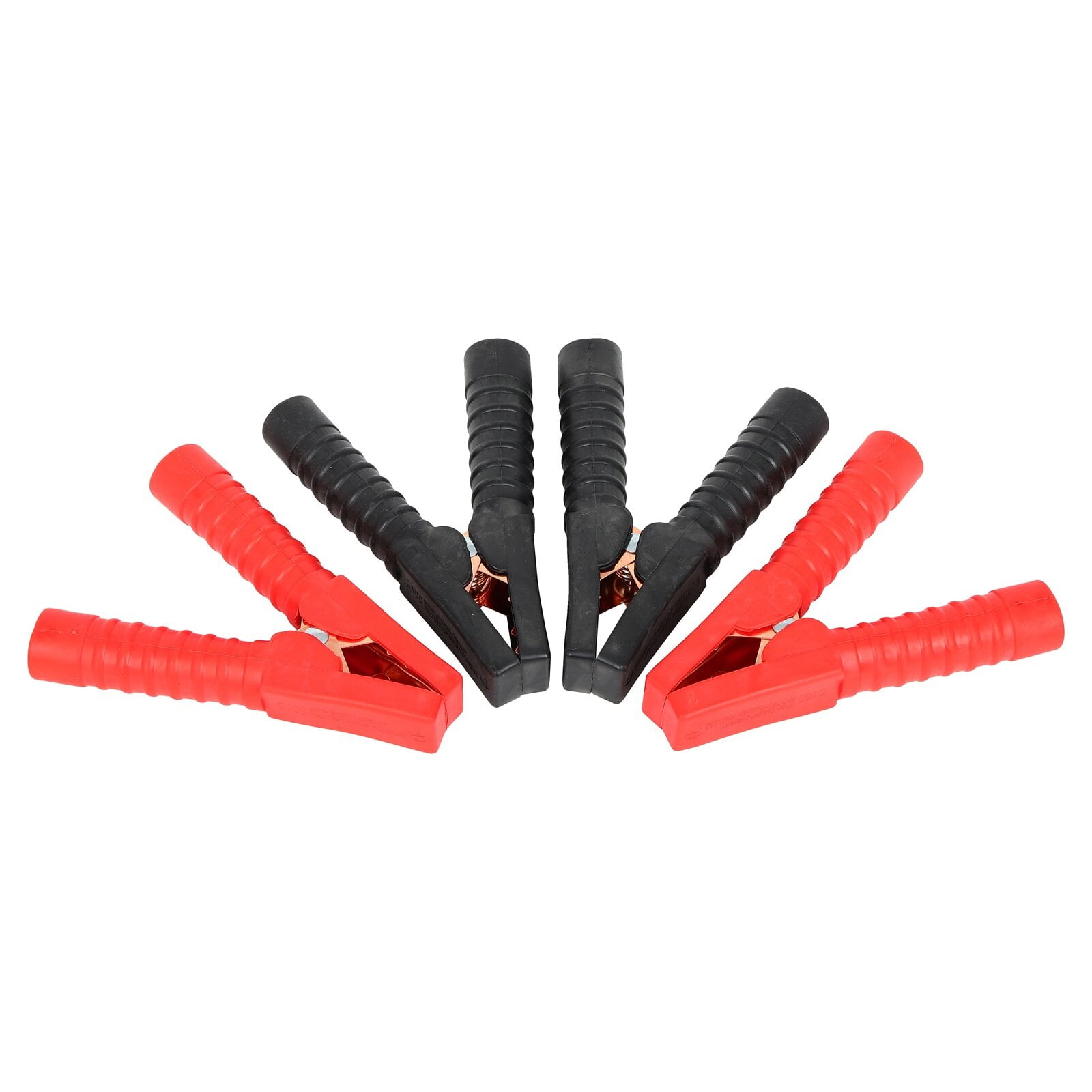 SCITOO 4 PCS Jumper Cable Clamps 1500A Heavy Duty Pure Copper Alligator ...