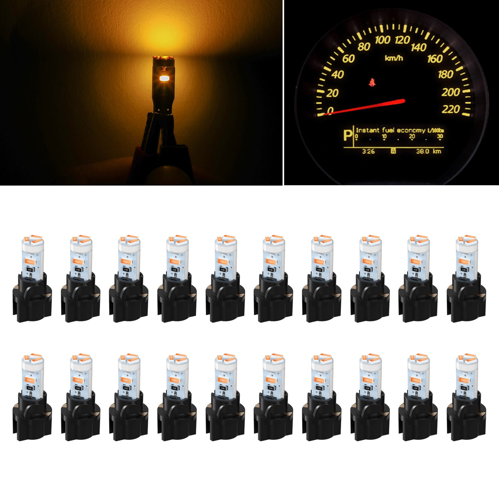 SCITOO 40 x T5 Instrument Lights For 530i 2012-2013 For 535i 2011-2016 ...