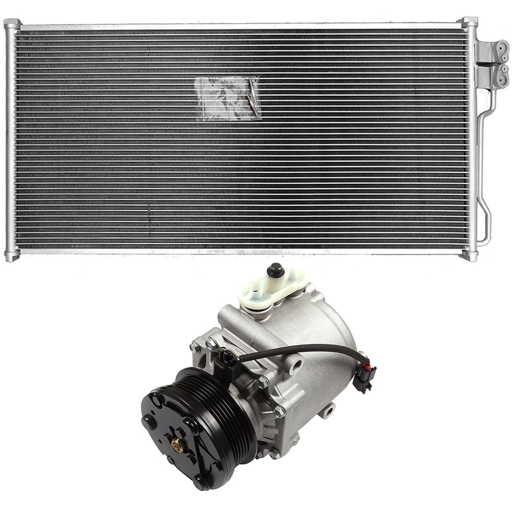SCITOO 4879 Condenser A/C Compressor CO 2486AC Compatible for 2003-2006 ...