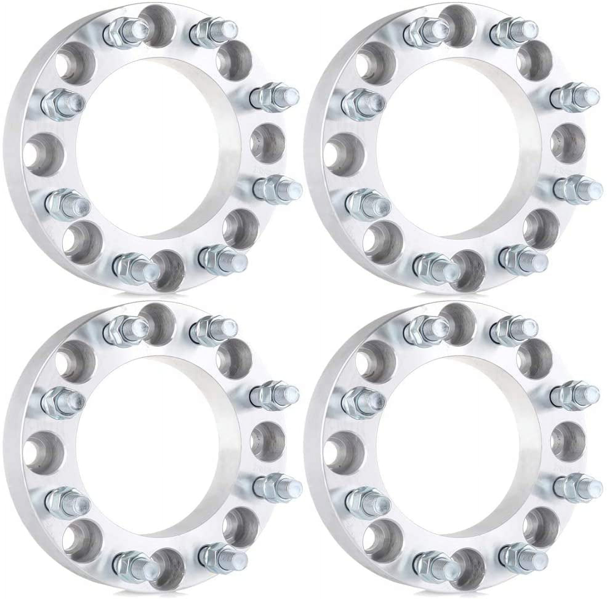 SCITOO 4Pcs 8x170 Wheel Spacers 1.5 inch 125mm Center Bore 14x1.5 Studs ...