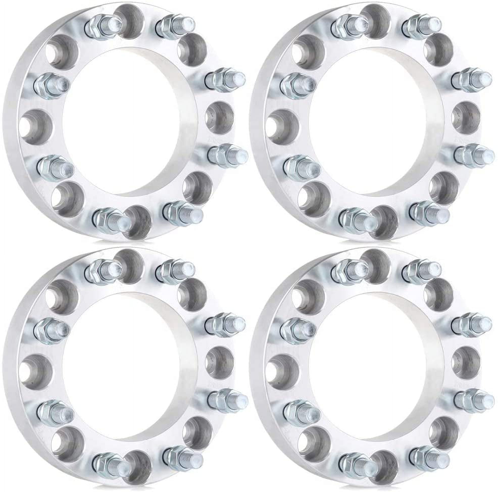 SCITOO 4Pcs 8x170 Wheel Spacers 1.5 inch 125mm Center Bore 14x1.5 Studs ...