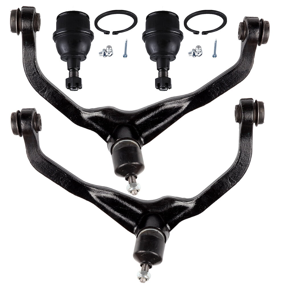 SCITOO 4pcs Front Suspension Kit Upper Control Arm Lower Ball Joint Fit ...