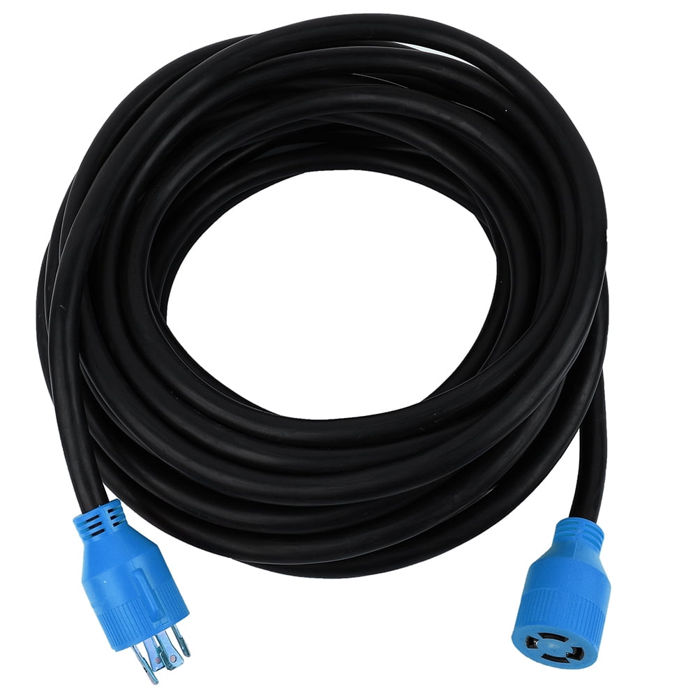 SCITOO 50 foot 30 amp RV Extension Cord Power Supply Cable for Trailer ...