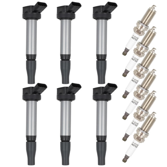 SCITOO 6 ignition coils with 6 iridium Spark Plugs for Lexus IS300 ...