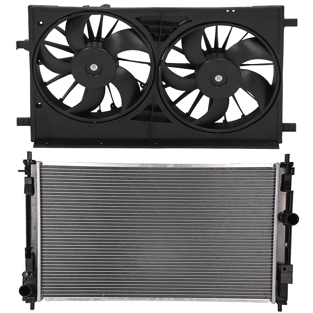 SCITOO 621570 Cooling Fan + 2951 Radiator Fit for 2011-2014 for ...