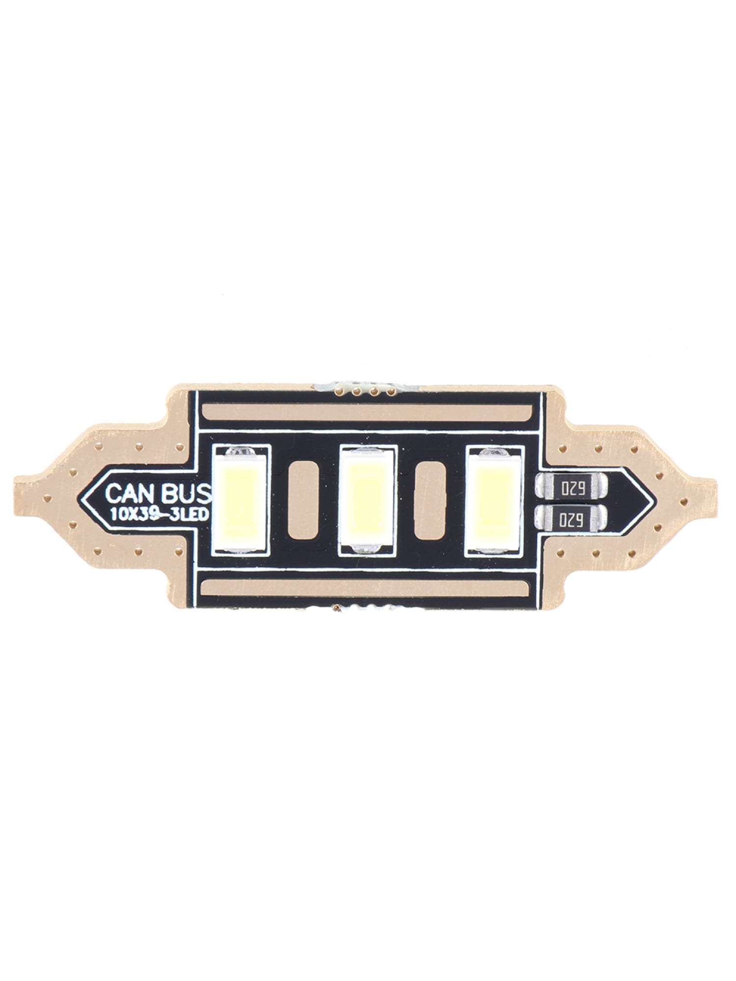 SCITOO 6418 LED Bulb 2x39mm Festoon LED White 6000K Super Bright 3-5730 ...