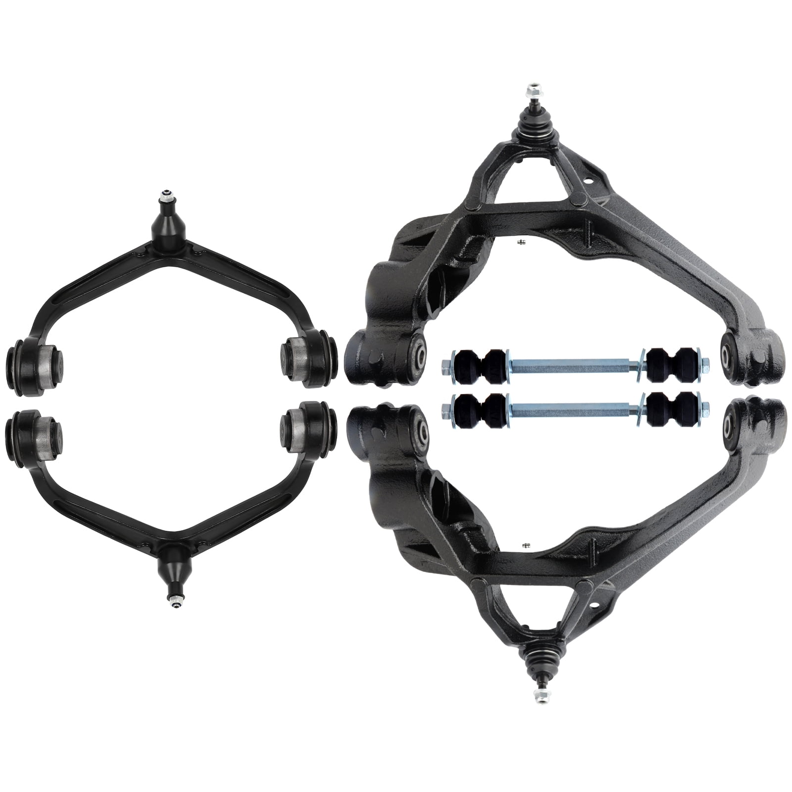 SCITOO 6pc Front Suspension Kit Control Arm Ball Joint Sway bar link ...