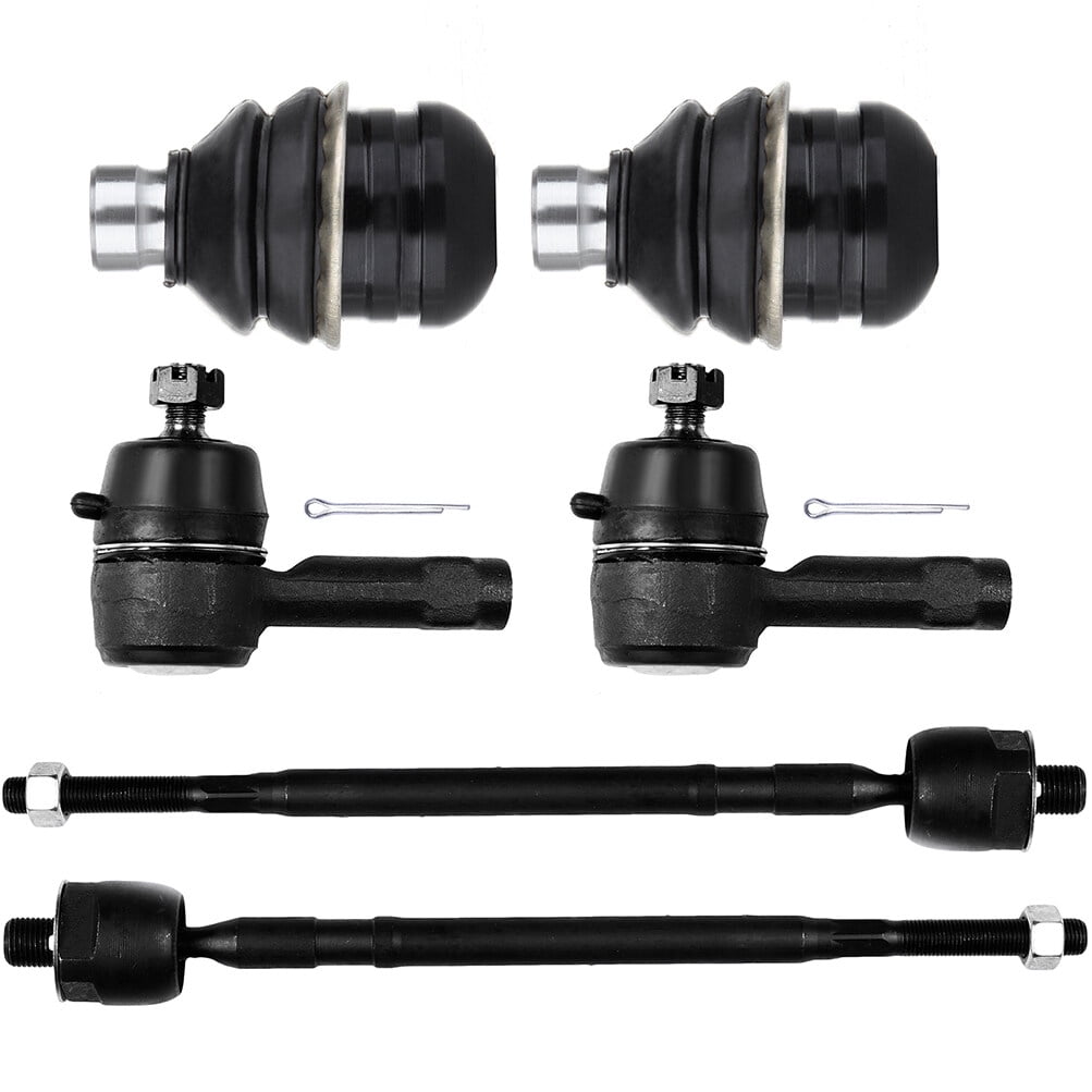 SCITOO 6pcs Front Suspension Kit Lower Ball Joint Inner Outer Tie Rod ...