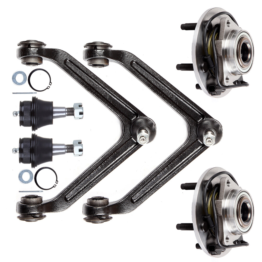 SCITOO 6pcs Front Suspension Kit Upper Control Arm And Ball Joint Wheel ...
