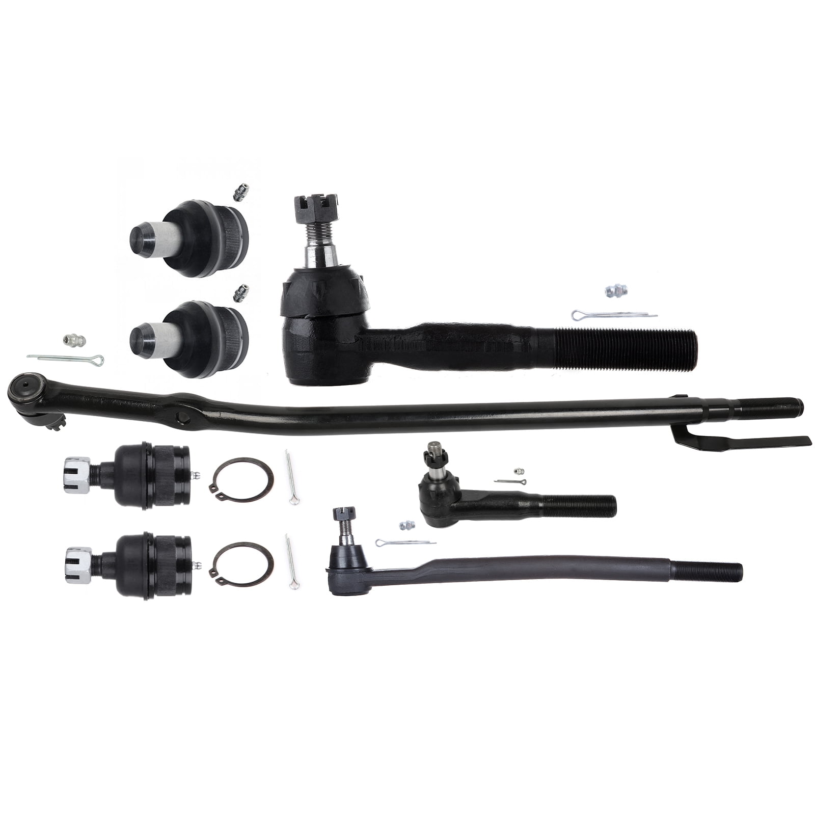 SCITOO 8pc Front Suspension Kit Ball Joint Inner Outer Tie Rod End Replacement for Ford ...