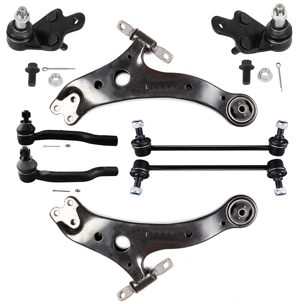 SCITOO 8pcs Front Suspension Kit Lower Control Arm Assembly Lower Ball ...