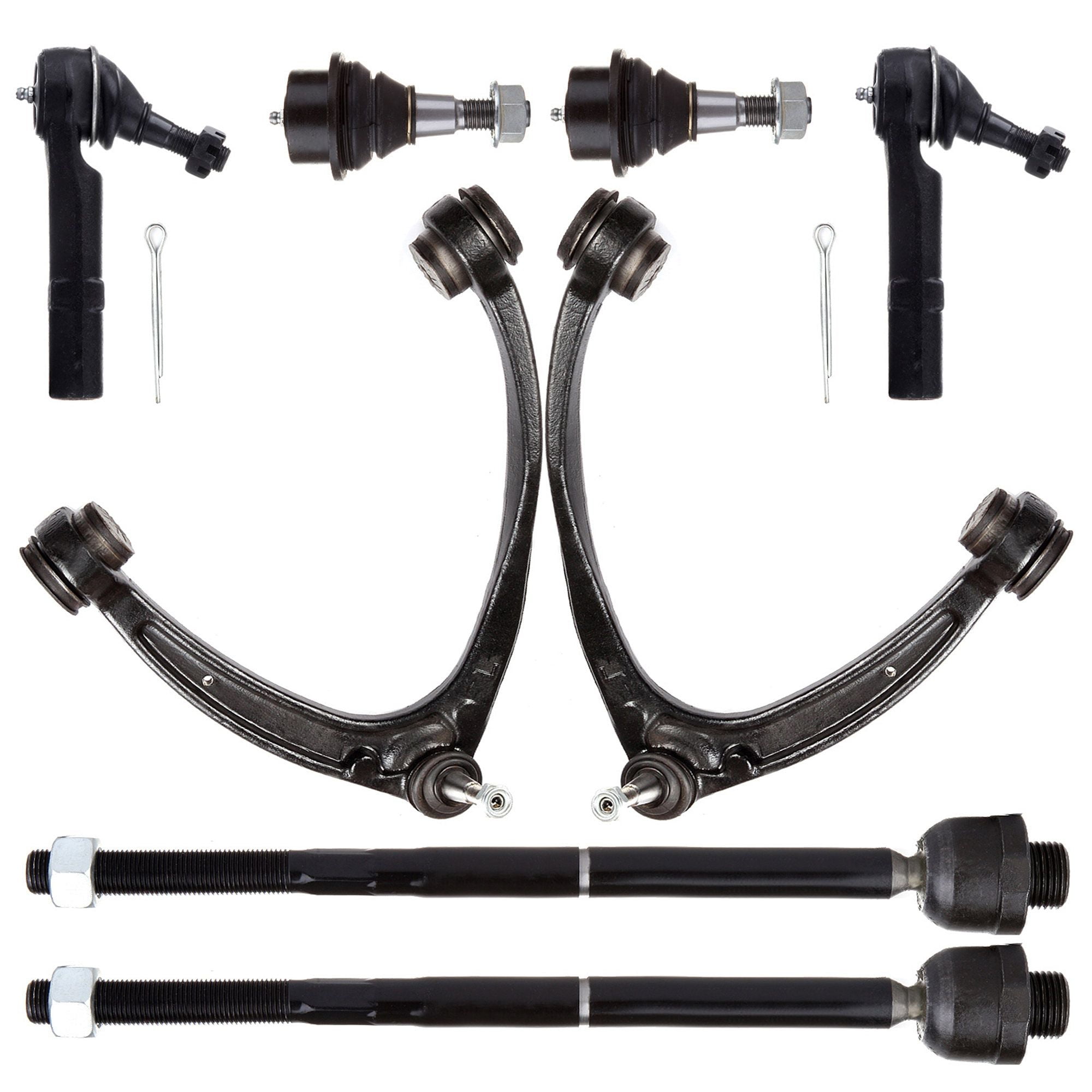 SCITOO 8pcs Front Suspension Kit Upper Control Arm Lower Ball Joint ...