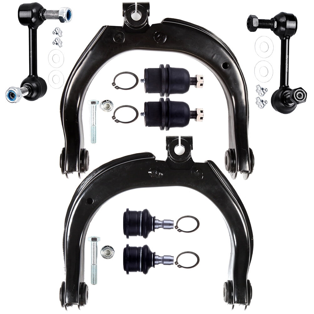 SCITOO 8pcs Front Suspension Kit Upper Control Arm Lower Upper Ball Joint Sway Bar Link For 2002 ...