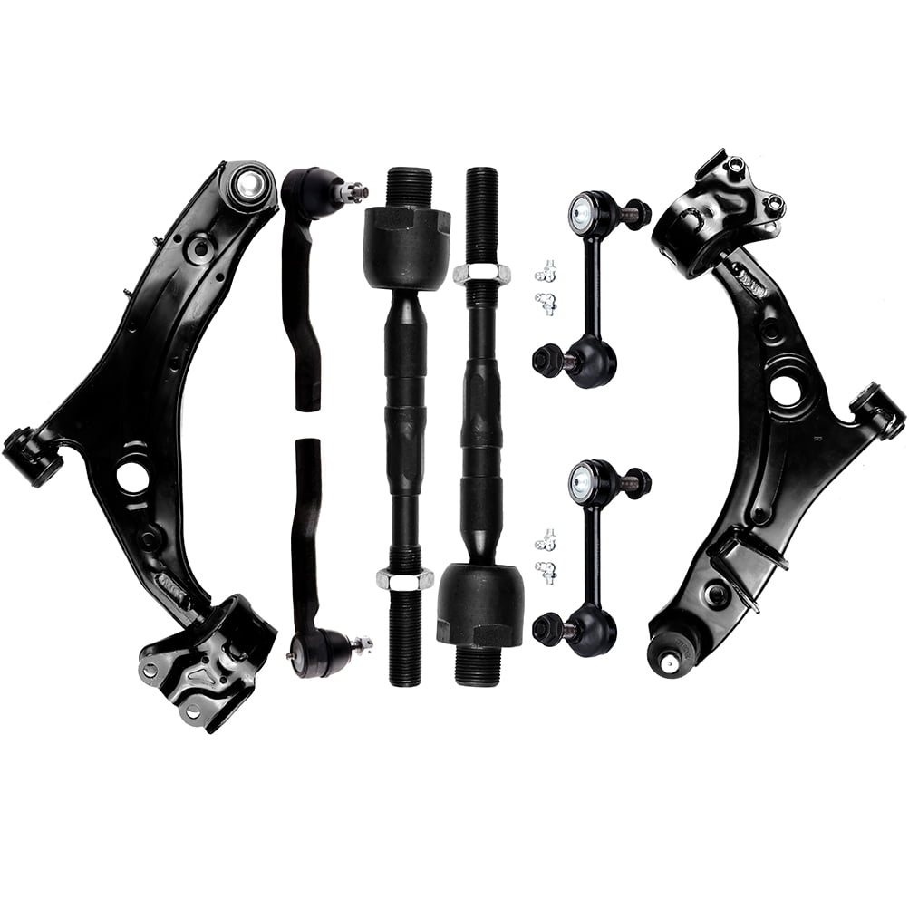 SCITOO 8pcs Suspension Kit 2 Lower Control Arm 2 Front Sway Bar Link 2 ...