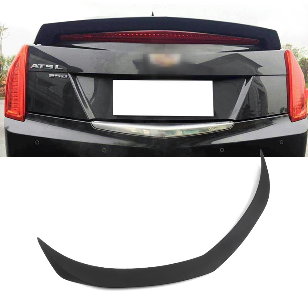 SCITOO ABS Black Rear Trunk Spoiler Wing Exterior Accessories Styling ...