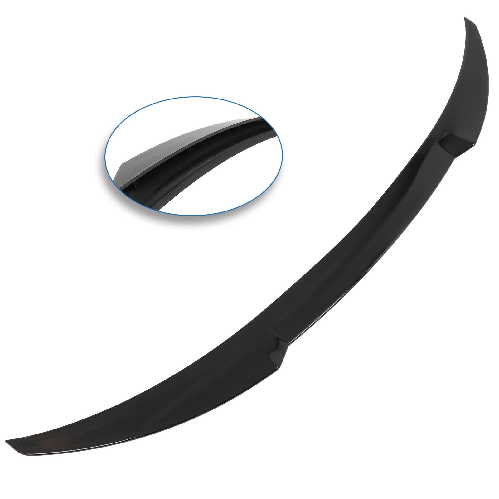 SCITOO ABS Rear Window Fit for 2015-2018 for Hyundai Elantra Glossy Black Spoiler Wing - Walmart.com