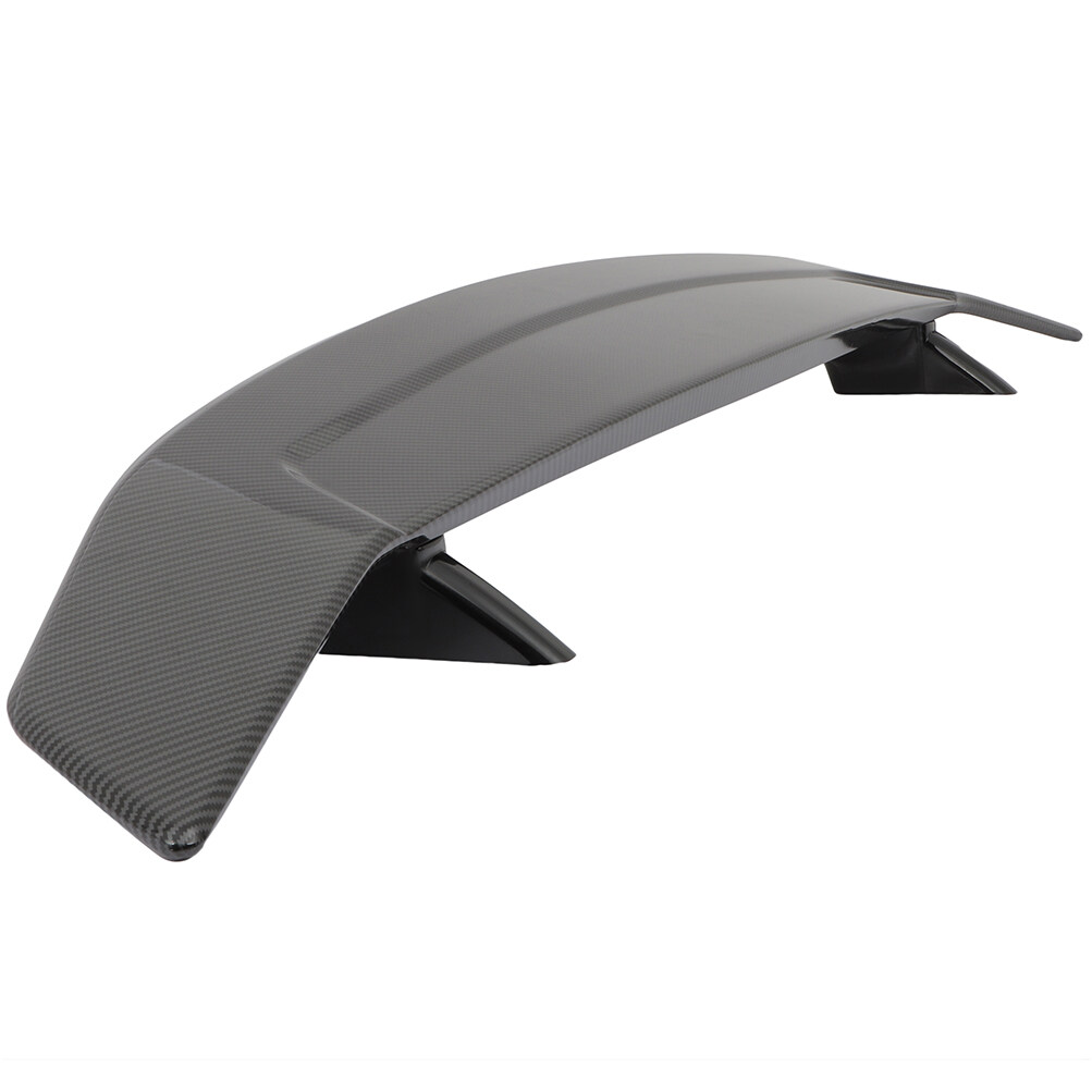 SCITOO ABS Rear Window Spoiler Wing Fit for Universal 52" Glossy Carbon Look Rear Trunk Spoiler ...